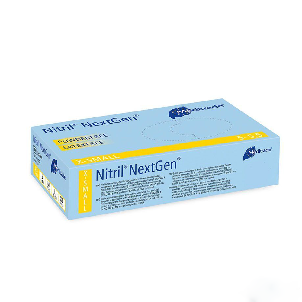 Nitril NextGen Handschuhe puderfrei günstig kaufen | sportsmed